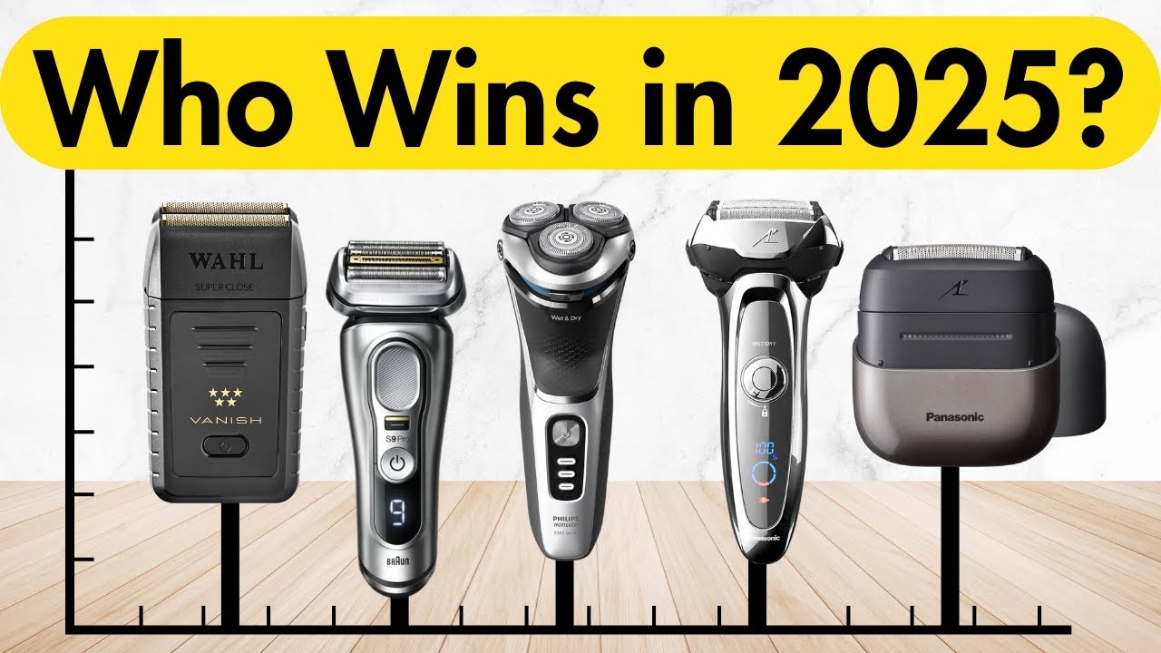 Top 5 Best Electric Shavers 2025 [Don't Buy Before Watching!]