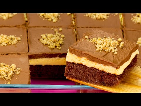 Csokoládé torta puha tojásos krémmel — egy desszert amely elcsábít!| Ízletes TV