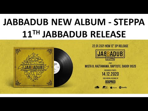 New Album JABBADUB STEPPA DUB REGGAE FL Studio 20 SOUND EFFECTS DUBPLATE DUBSTEP EDISON RECORDING