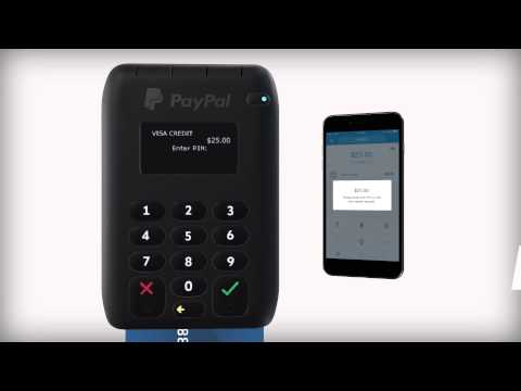 PayPal Here – How to take Chip and PIN payments