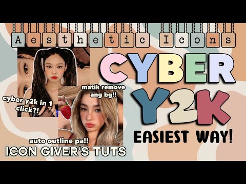easiest way to cyber Y2K clone edit tutorial • 1 click only || RPW tutorials