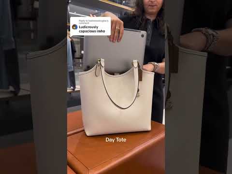 This one’s for the girls who take their laptop on the go ✨💻 #CoachNY #WorkBags