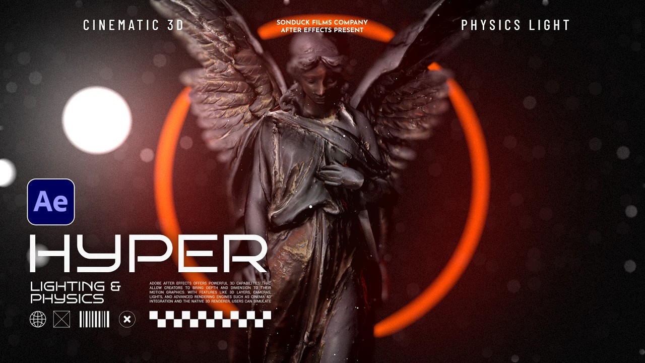 Create Hyper 3D Visuals & Physics in After Effects