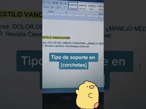 Haz tus referencias en estilo Vancouver así de fácil 🤗☺️#rociolima #maestro #tesisuniversitaria