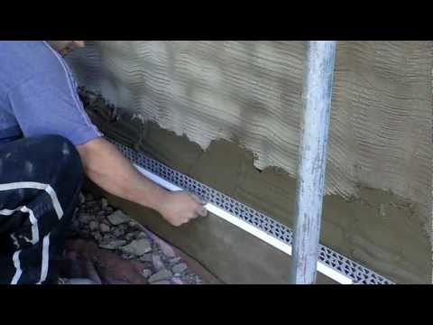 Rising damp treatment, external render, plinth and DPC advice | DIYnot ...