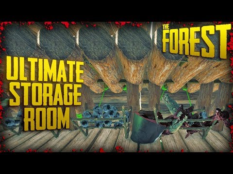 S2 EP15 - Hidden Catapult Storage + Building A Balcony (v0.70) | The Forest