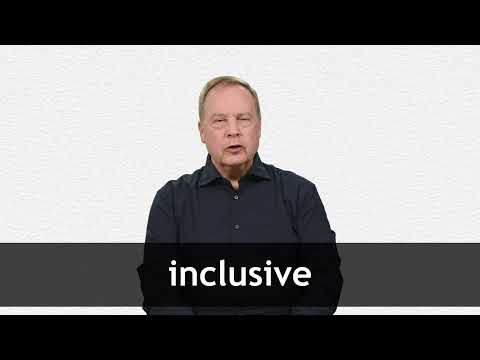INCLUSIVE definition and meaning | Collins English Dictionary