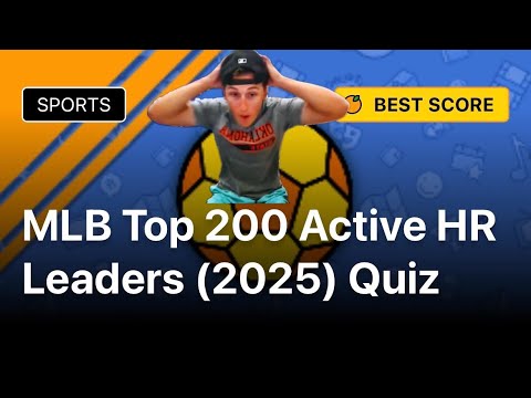 Can You Name The Top 200 Active Home Run Leaders in the MLB in 2025?? (Ball Knowledge Required)