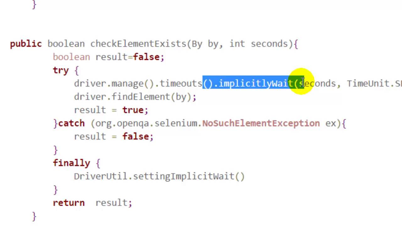 wait until element is displayed in Selenium