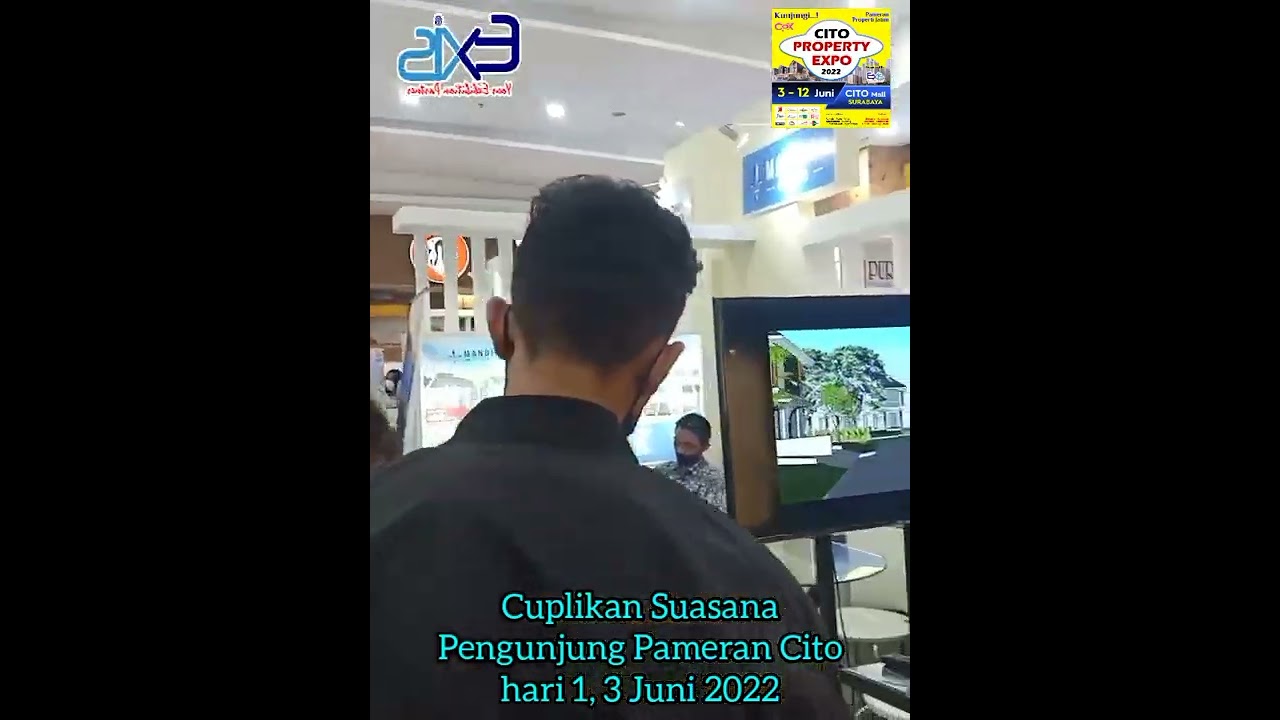 Pameran Properti Jatim 'CITO PROPERTY EXPO 2022' di Cito Mall Surabaya.