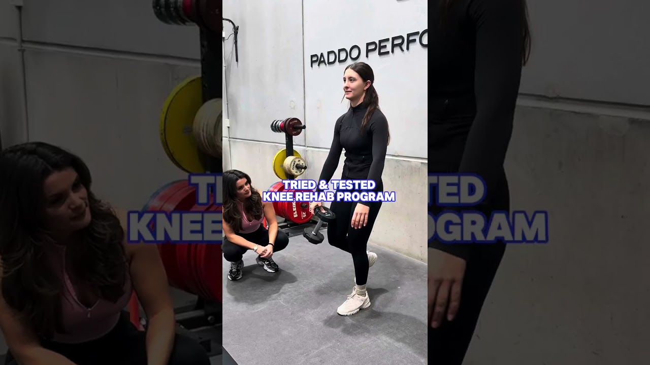 My training space - knee rehab program - the body building Physio & Dr Dani Antonellos