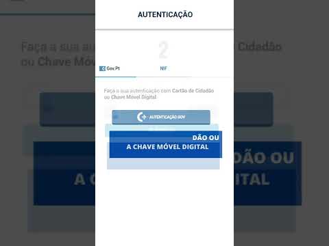 2 formas de iniciar sessão no portal das finanças