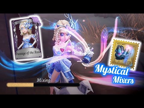 PERFECT MATCHING! Passage of the Rose w/ S Acc. Mystical Mixers | Identity V Barmaid KITING Ivy