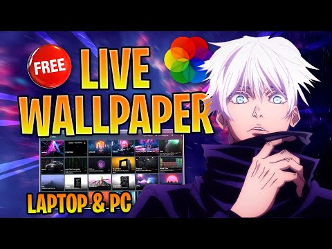 How to download and use live wallpaper ( Lively wallpapers )