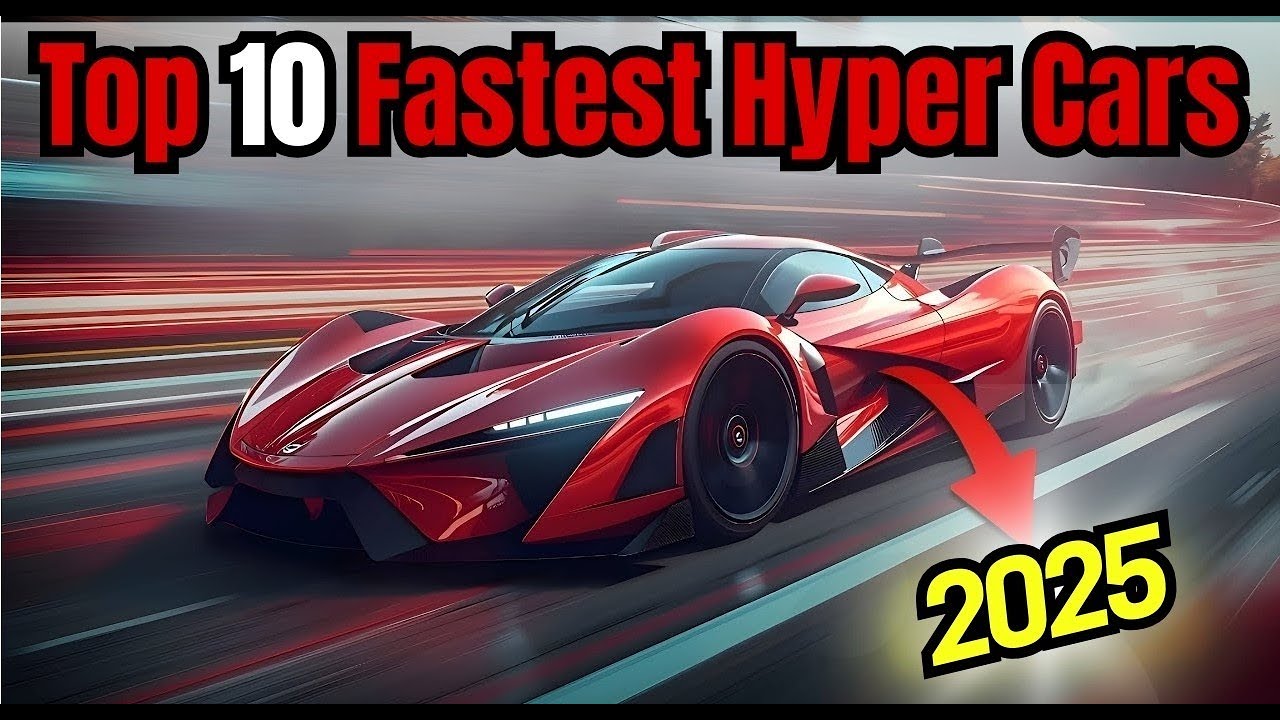 Top 10 Fastest Hyper Cars 2025