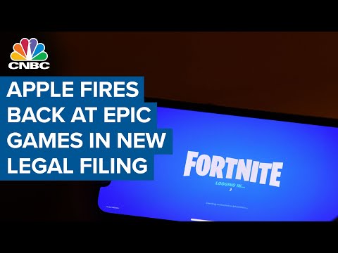 Apple fires back at Epic Games in new legal filing
