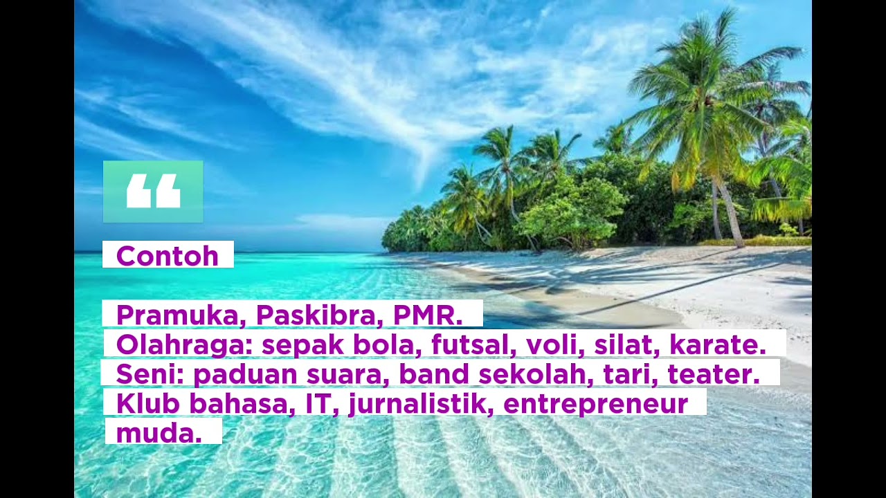 Perbedaan Intrakurikuler, Kokurikuler dan Ekstrakurikuler