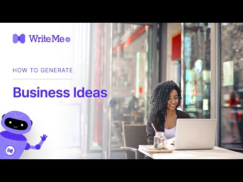 Get Creative With Your Business Ideas Using WriteMe.ai - AI Business Ideas Generator