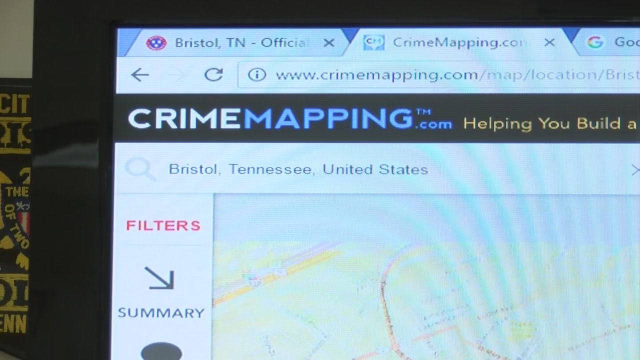 Bristol Tennessee Police Department launches crime mapping system