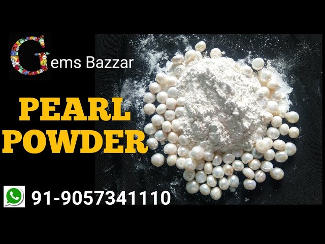 Pearl Powder - Natural Skin Whitening Pearl Powder Wholesaler from Jaipur