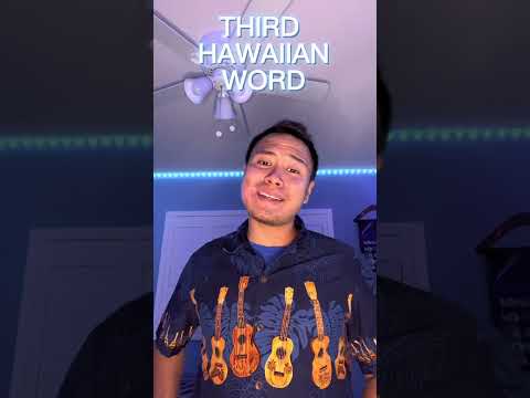 Three Words You Should Know Before Coming To Hawaii #shorts #hawaii #language #funny