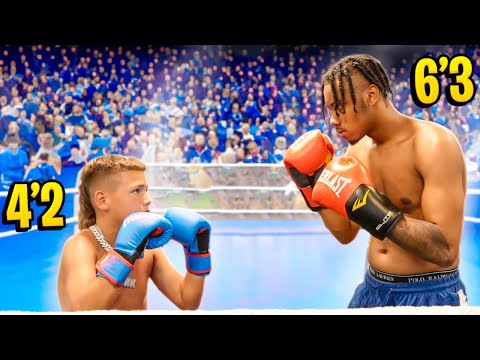 BABY GRONK VS ELI MACK BOXING MATCH!!! (CRAZY ENDING)