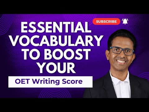 Boost Your OET Writing Score: Essential Vocabulary