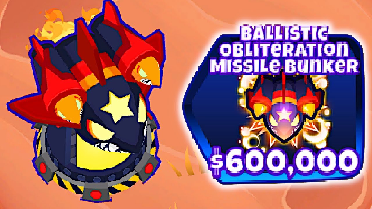 NEW 5-5-5 BOMB Paragon - The Ballistic Obliteration Missile Bunker! (Bloons TD 6)