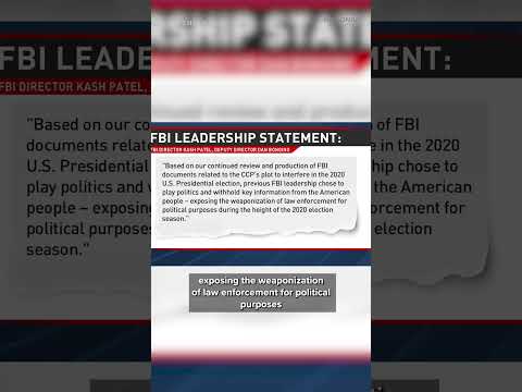 Proof of Chinese interference in the 2020 election heads to congress