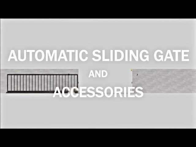Sliding Gate Motor - Bright Automation Automatic Sliding Gate Motor ...