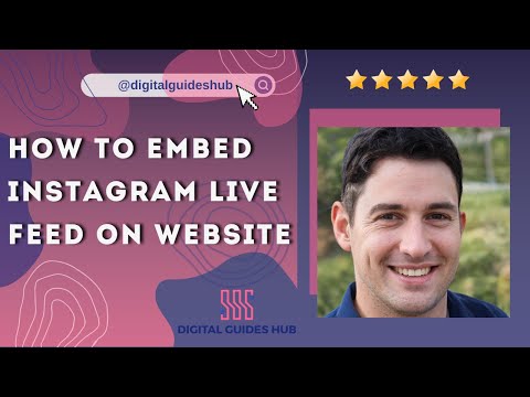 How to embed Instagram Live Feed on website FREE