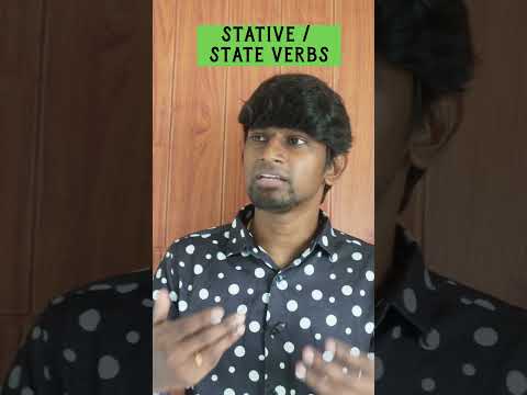 STATE VERBS - #sentencemaking #sentencestructure #sentenceformation #spokenenglish #english