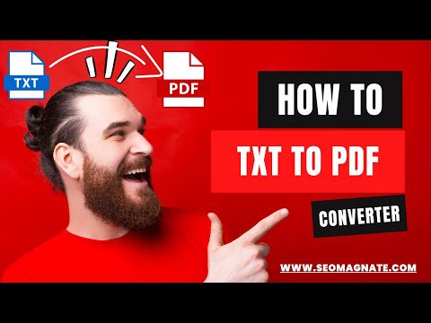 How to TXT to PDF Converter Online Tools Free - Save Time and Effort!