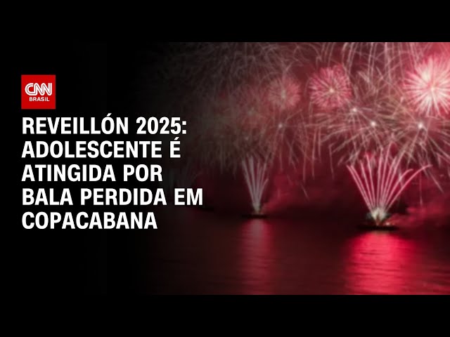 Adolescente é atingida por bala perdida durante réveillon em Copacabana ...