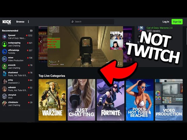 5 major differences between streaming platforms Kick and Twitch
