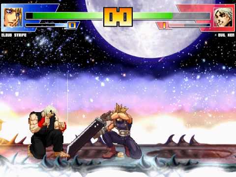 MUGEN Extra Stages Download - Sky Battle Night HD [AI Battle]