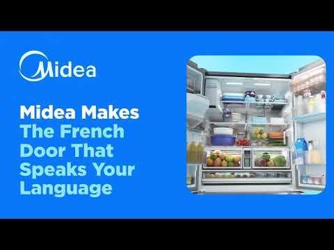Midea Makes the WOW French Door Fridge