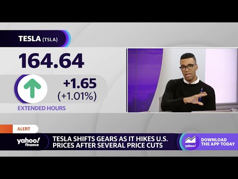 Tesla stock rises on Model S, Model X price hikes