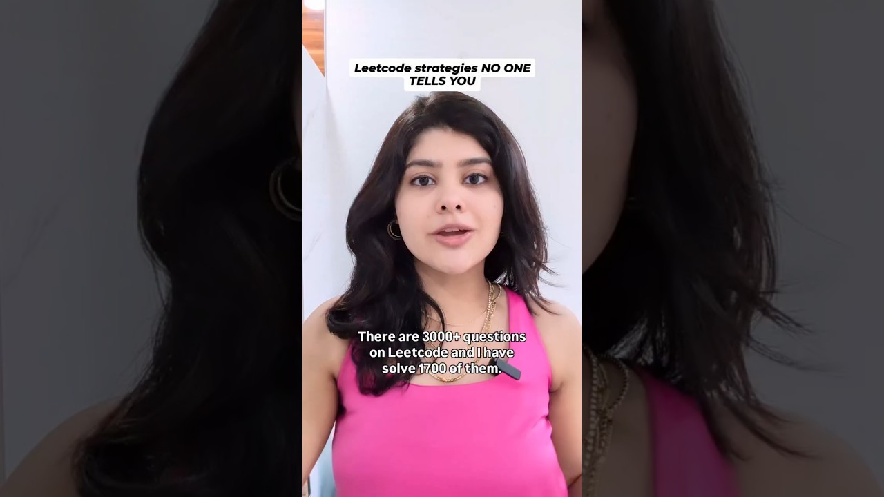 3 leetcode strategies after solving 1700 questions #tech #cs #coding