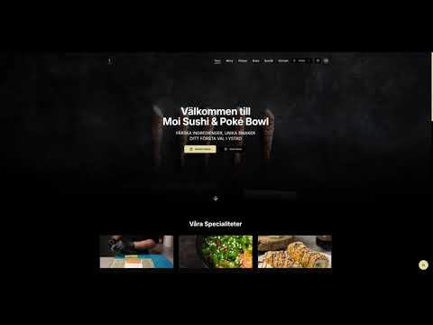 Moi Sushi & Poké Bowl – Komplett Restauranghanteringssystem