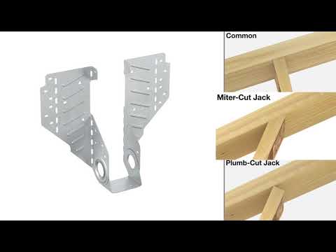 How to Install the LSSR Slopeable/Skewable Rafter Hanger