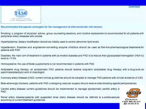 Evaluation & Management of Critical Limb Ischemia