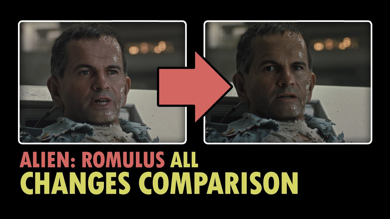 Alien: Romulus NEW Version Comparison
