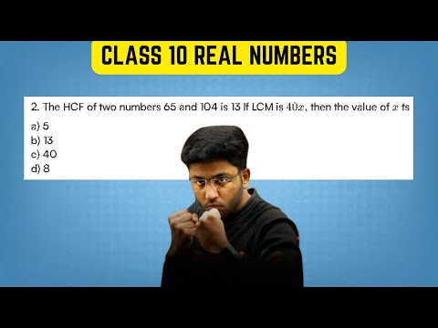 The HCF of two numbers 65 and 104 is 13. If LCM of 65 and 104 is 40x,then the value of x is :