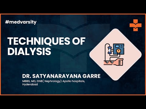 Techniques of Dialysis | Medical Case Discussion