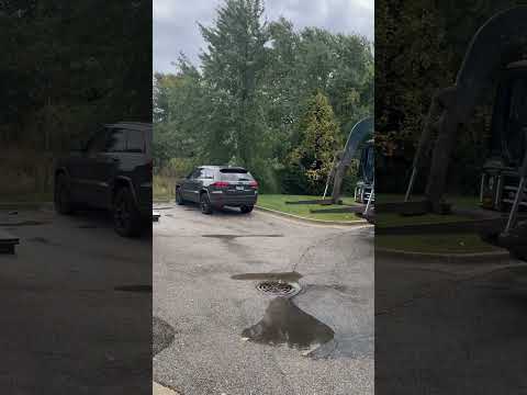 Groot garbage truck in Grayslake Illinois