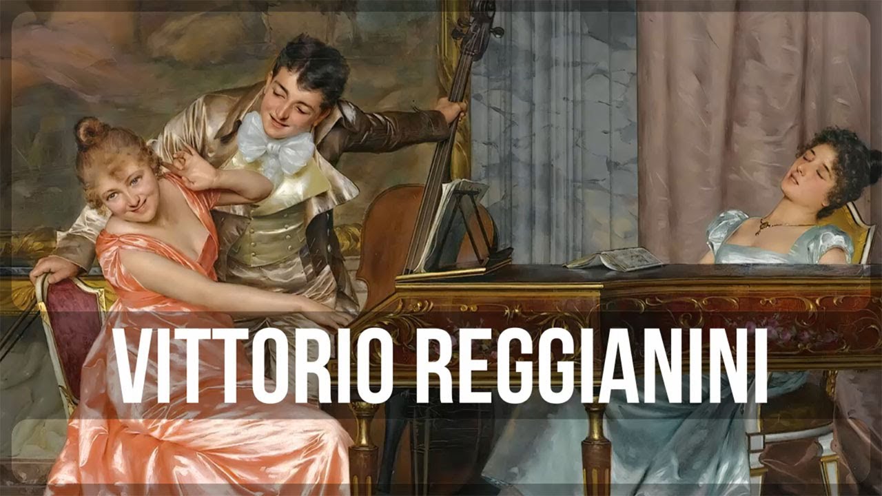 Vittorio Reggianini (1858–1938) Italian painter. Part 2