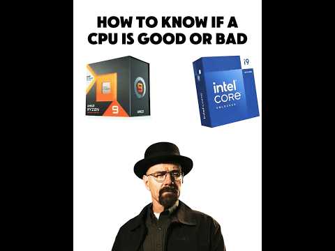 Good or Bad AMD Ryzen or Intel Core Ultra CPU - How To Know In 2025