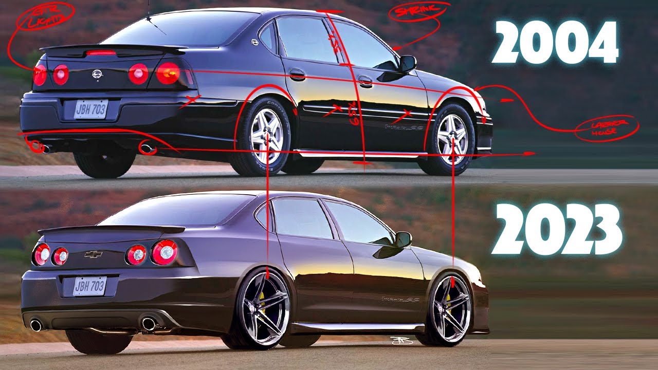 Chevrolet Impala SS Digitally Revived for MY2024 With R35 Nissan GT-R ...