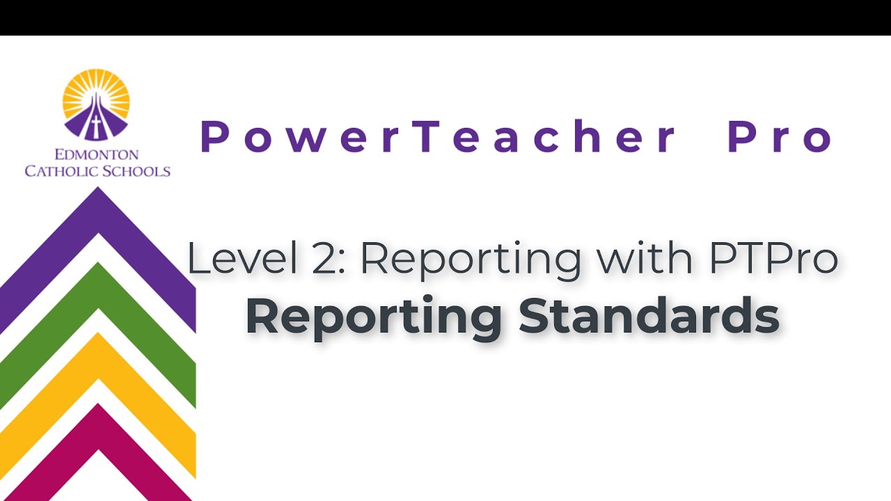 UPDATED!  Read Description | Reporting Standards 101